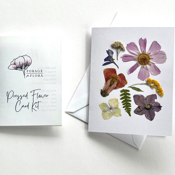 Pressed Flower Kit - Etsy