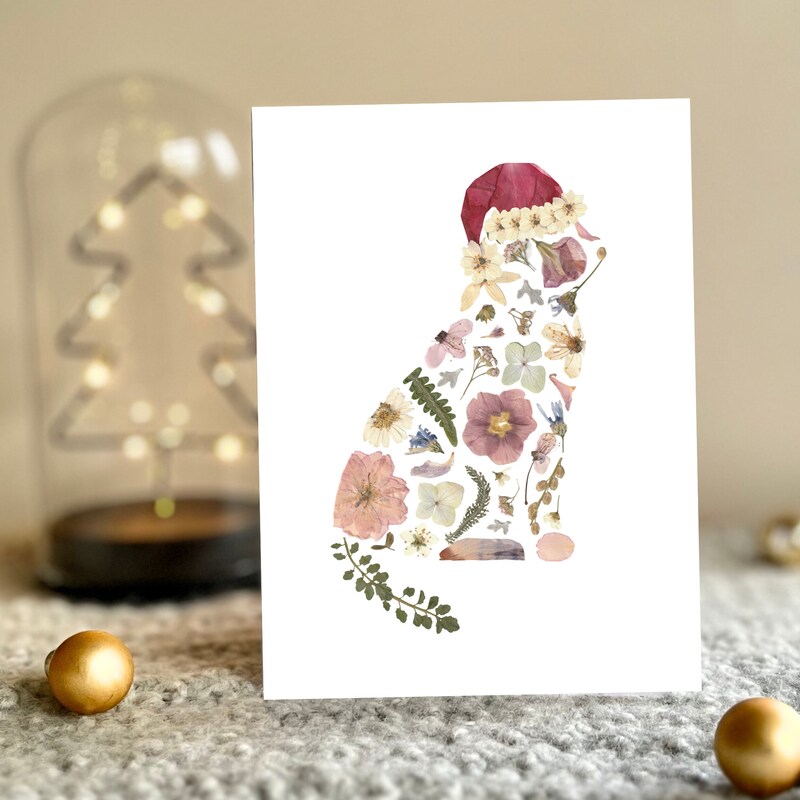 Cat Holiday Cards - Etsy