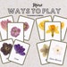 PRINTABLE Educational Flower Memory Game for Kids Pressed - Etsy