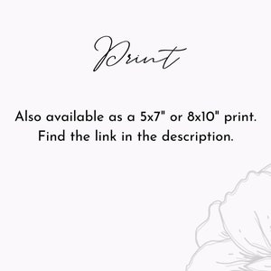 PRINTABLE Norepinephrine Neuroscience Art Made With Pressed Flowers ...