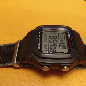 3D Printed Casio Watch Strap Adapters for 20mm, 22mm, 24mm and Other ...