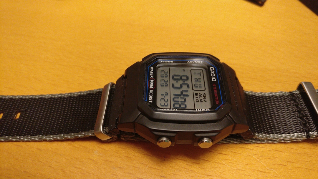 Casio W800 Watch Strap Adapters - Etsy