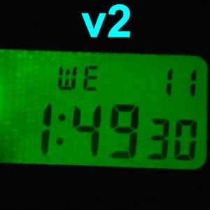 Prebuilt Modified Casio F-91W With Backlight Spreader and LED ...