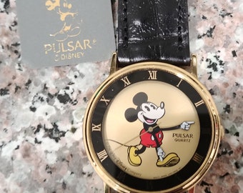 Pulsar Mickey Mouse Watch | Etsy
