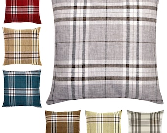 Check Cushion - Etsy UK