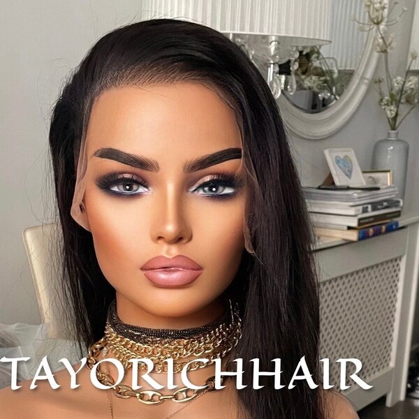 Low Density Wig for Black Women - Etsy