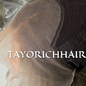 Dark Ash Lace Front Wig With Face Framing Money Piece 13x4 Swiss Lace ...