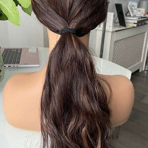 Ponytail Gym Wig With Band /exercise Wig/ Workout Brunette Wig/heat ...