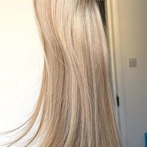 Mixed Blonde Topper/ Silk Base With Weft Topper Sizes 5x6 14 Inches ...