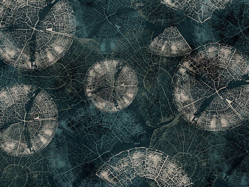 Abstract Forest Canopy: Overhead Woodland Wallpaper - Etsy