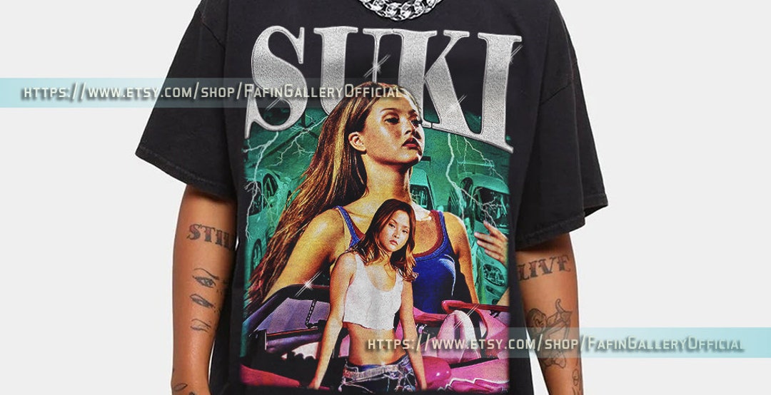 Retro SUKI Furious, DEVON AOKI Fast Rap 90s Devon Aoki T-shirt, Cute ...