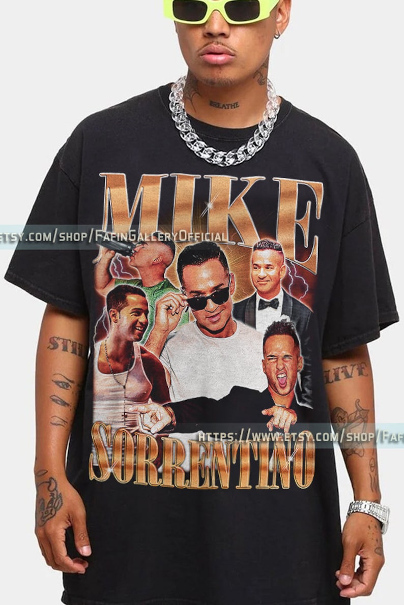 Limited MIKE Sorrentino Vintage T-shirt, Gift for Women and Man Unisex ...