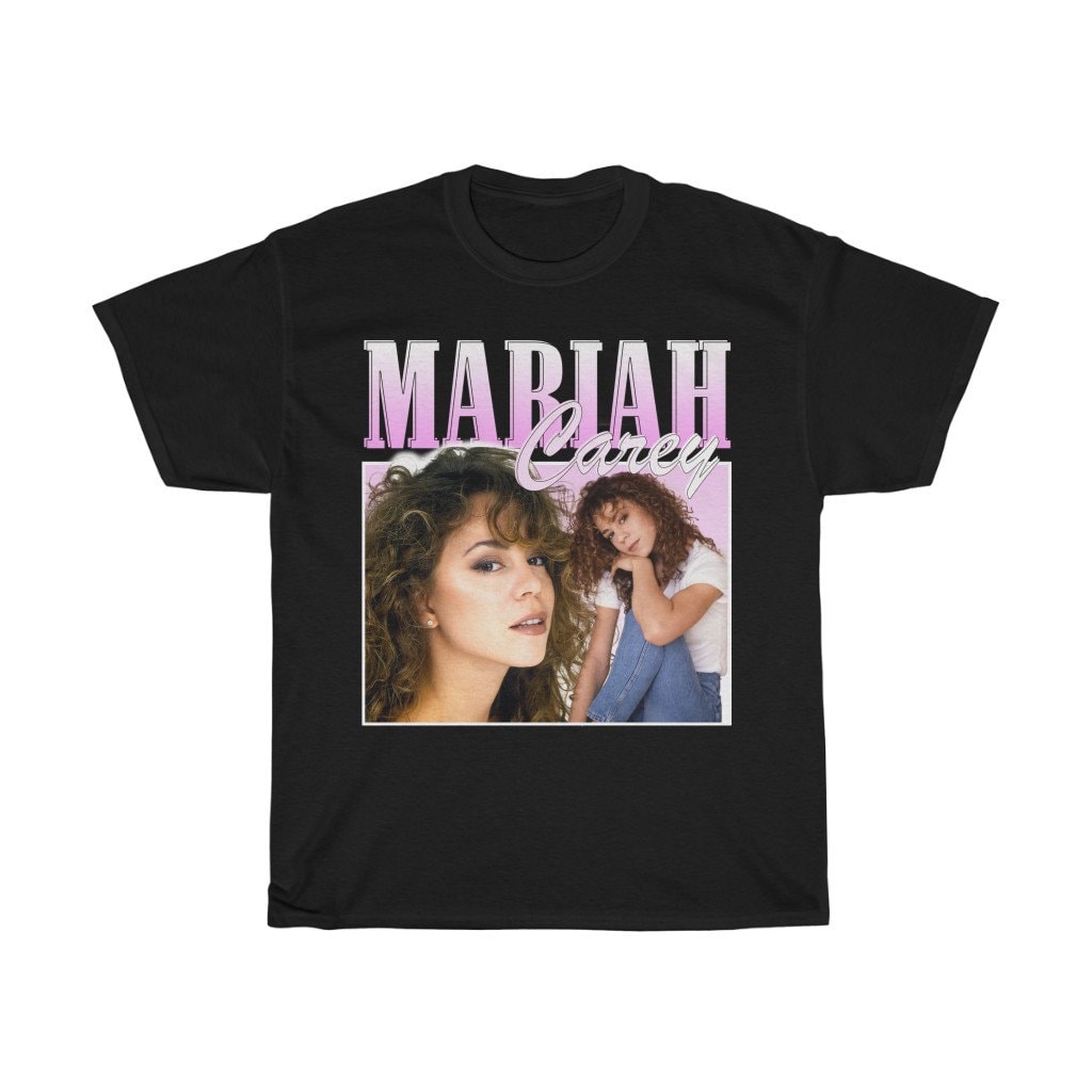 Mariah Carey T Shirt Mariah Carey Black T-shirt Limited - Etsy