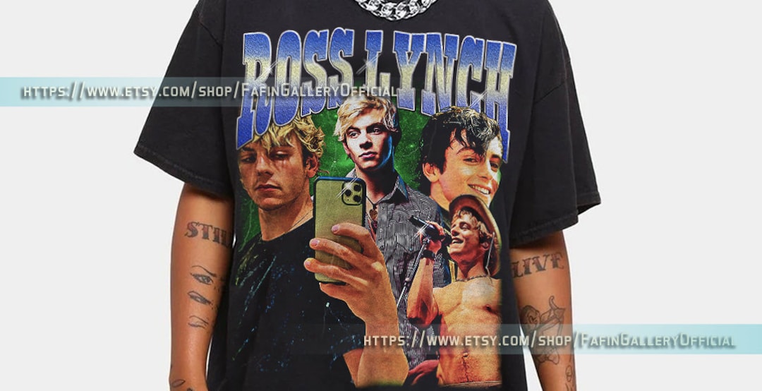 ROSS LYNCH Shirt Ross Shor Lynch Tees R5 Lynch Pop Rock Band - Etsy