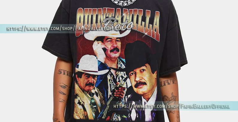 Norberto Beto Quintanilla Iracheta Shirt, Vintage Corridos Music Artist ...