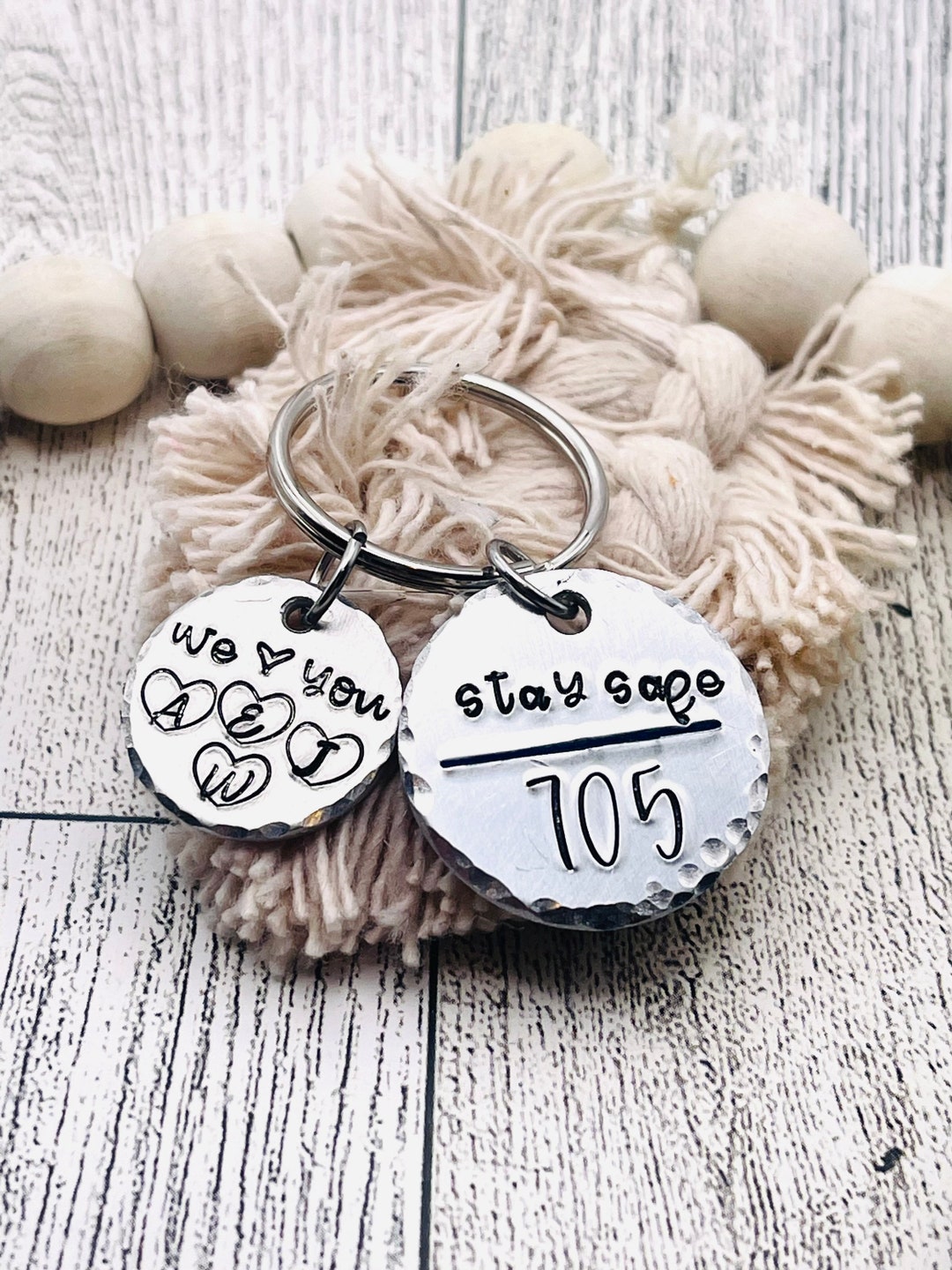 Officer Gift Police Wire Metal Keychain LEO - Etsy