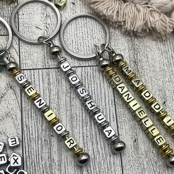 Name Keychain - Etsy