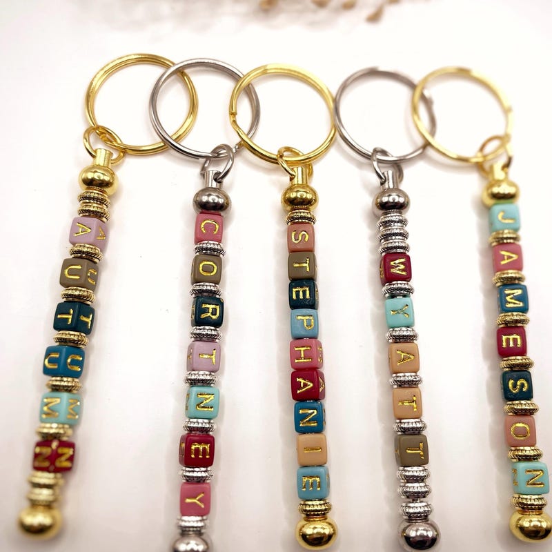 Beaded Bag Tag - Etsy