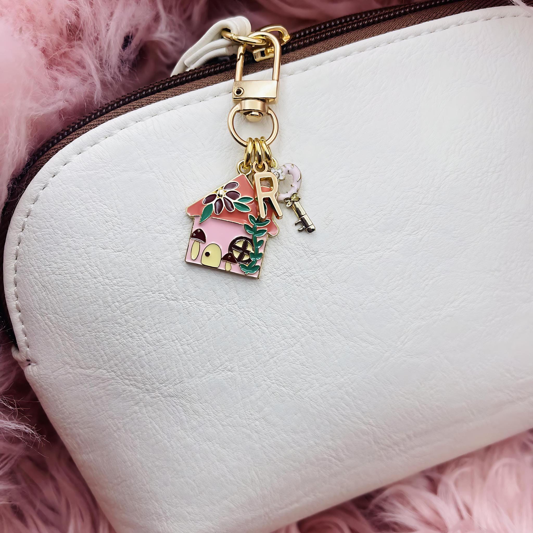 Custom House Keychain, Personalized Initial Keyring, Homeowner Gift - Etsy