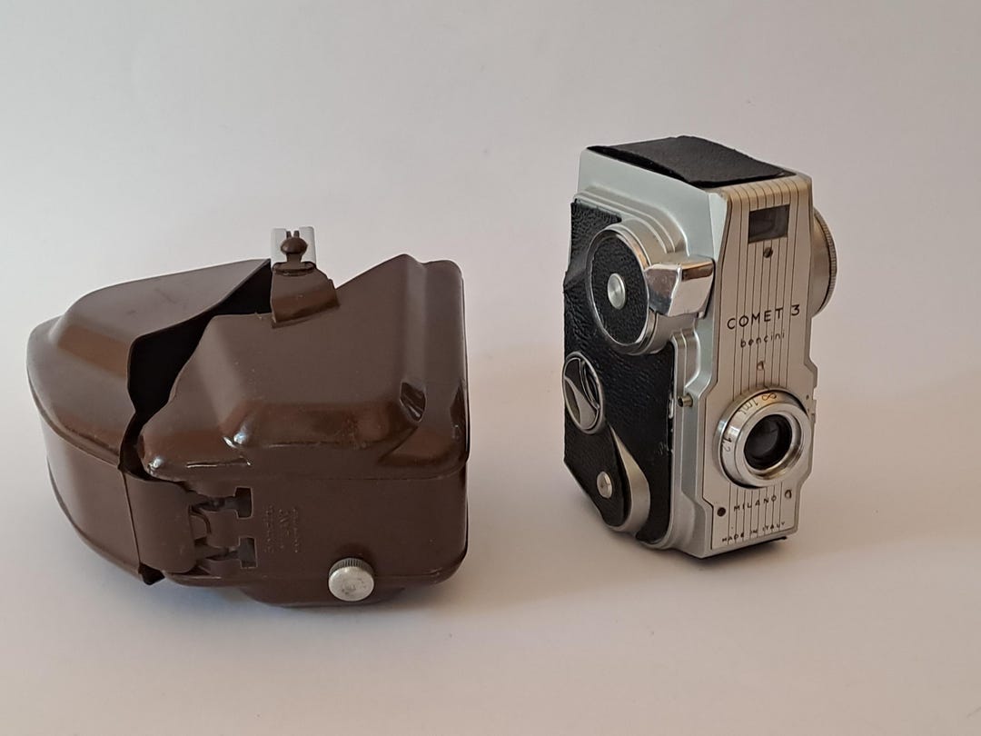 Bencini Comet III Italian Film Camera Made in Italy Working - Etsy