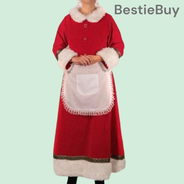 Mrs Claus Costume - Etsy