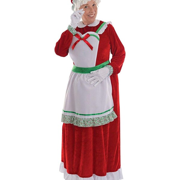 Mrs Claus Costume - Etsy