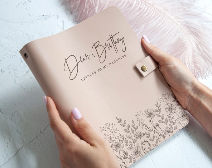 Letters to My Daughter Hardcover Notebook Journal Personalized Journal ...