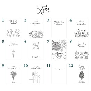 Leather Recipe Book Binder, Custom Recipe Book, Recipe From the Heart ...