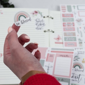 Add-on Bible Journaling Stickers, Christian Stickers, Bible Study ...