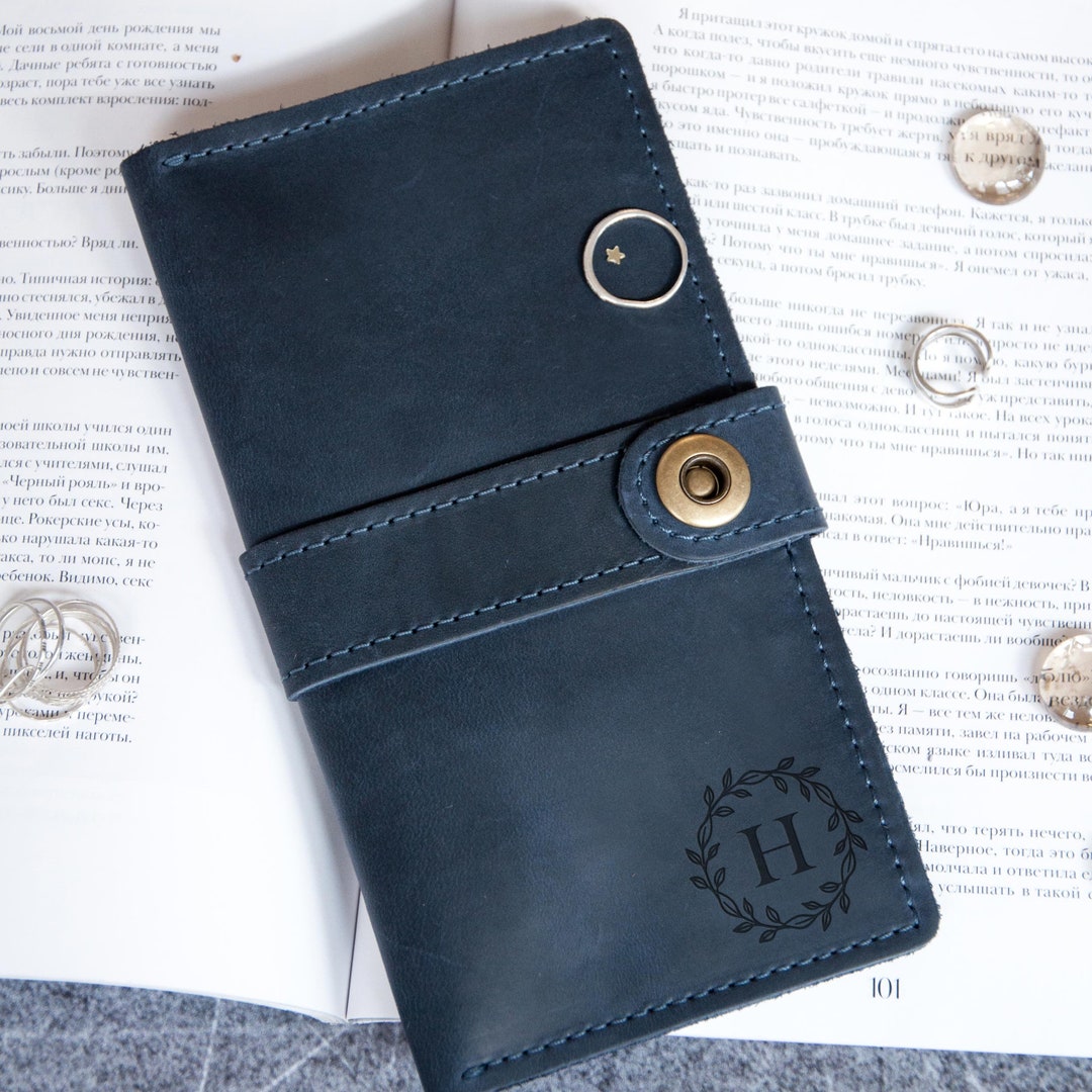 Personalized Women Wallet Monogrammed Genuine Leather Wallet for Women ...