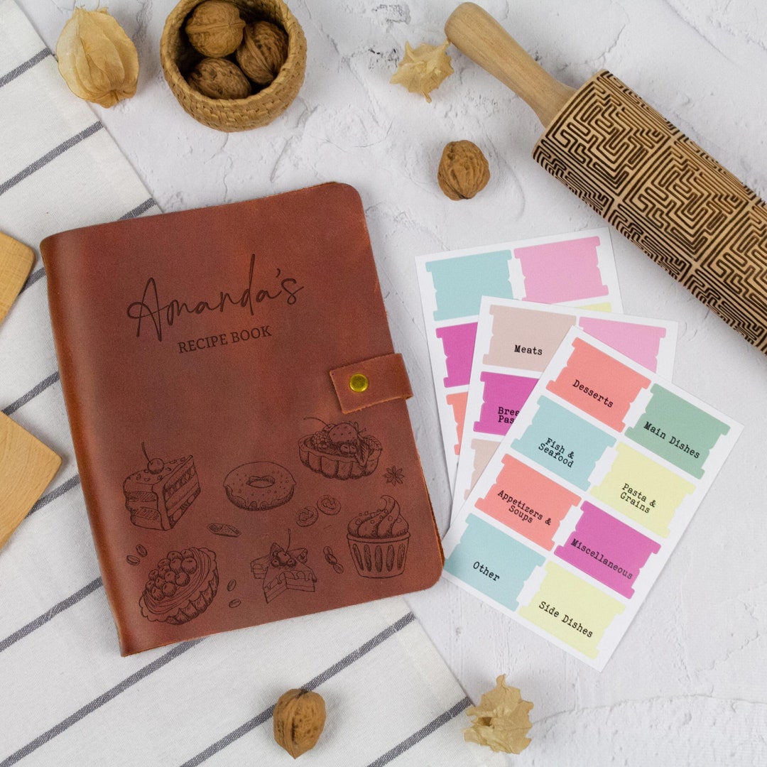 Family Heirloom Recipe Book Binder/ Personalized Cookbook/ - Etsy