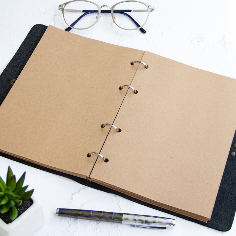 Recipe Book Paper Blocks to Refill, Additional Paper Blocks for ...