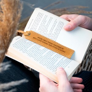 Personalized Leather Bookmark, Custom Bookmark, Bible Bookmark ...