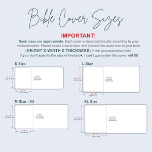 Personalized Leather Bible Cover, Engraved Leather Book Cover, Custom ...