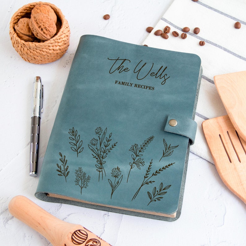 Moms Recipe Book Binder Custom Family Cookbook Personalized - Etsy