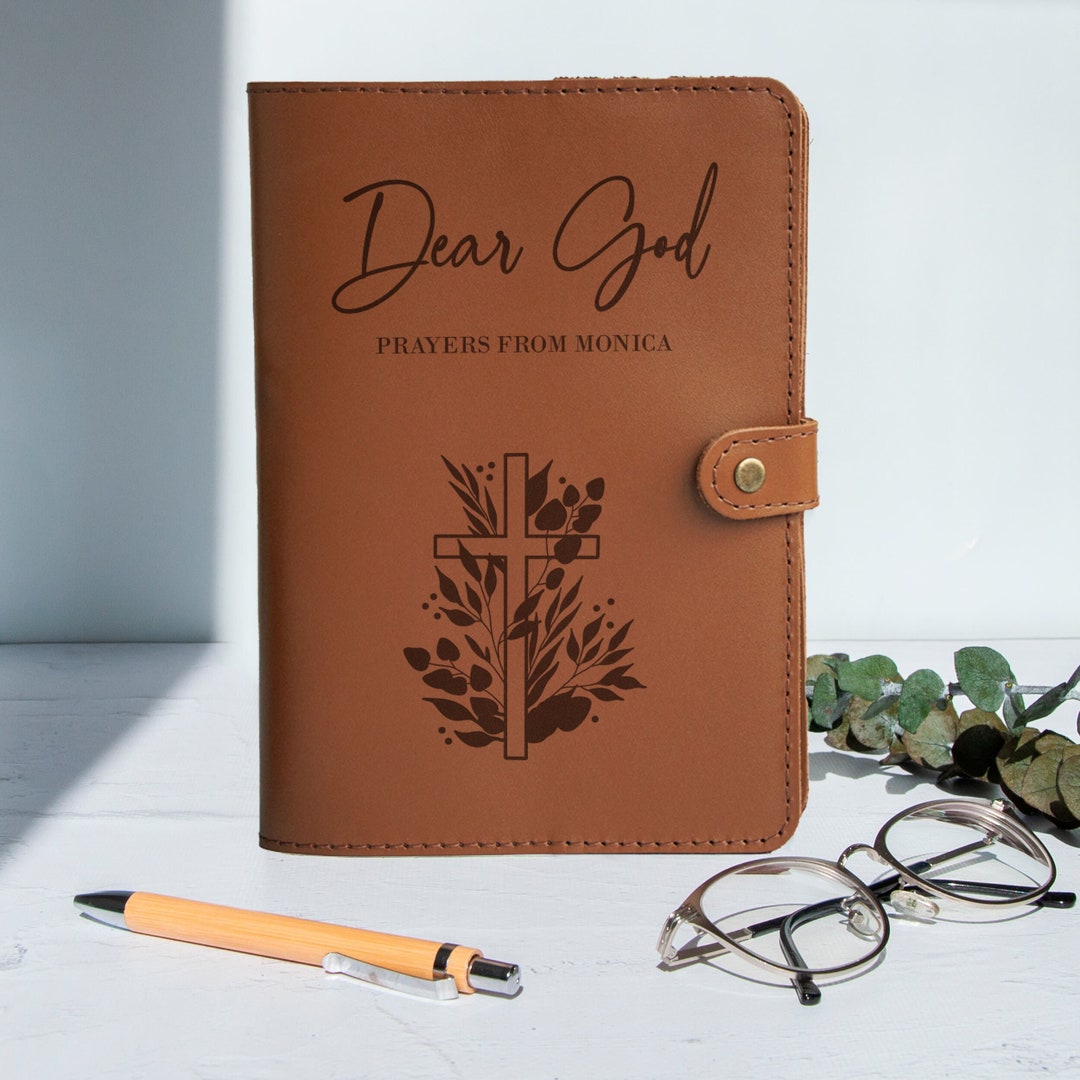 Dear God Prayer Journal, Personalized Prayer Journal Diary, Christian ...