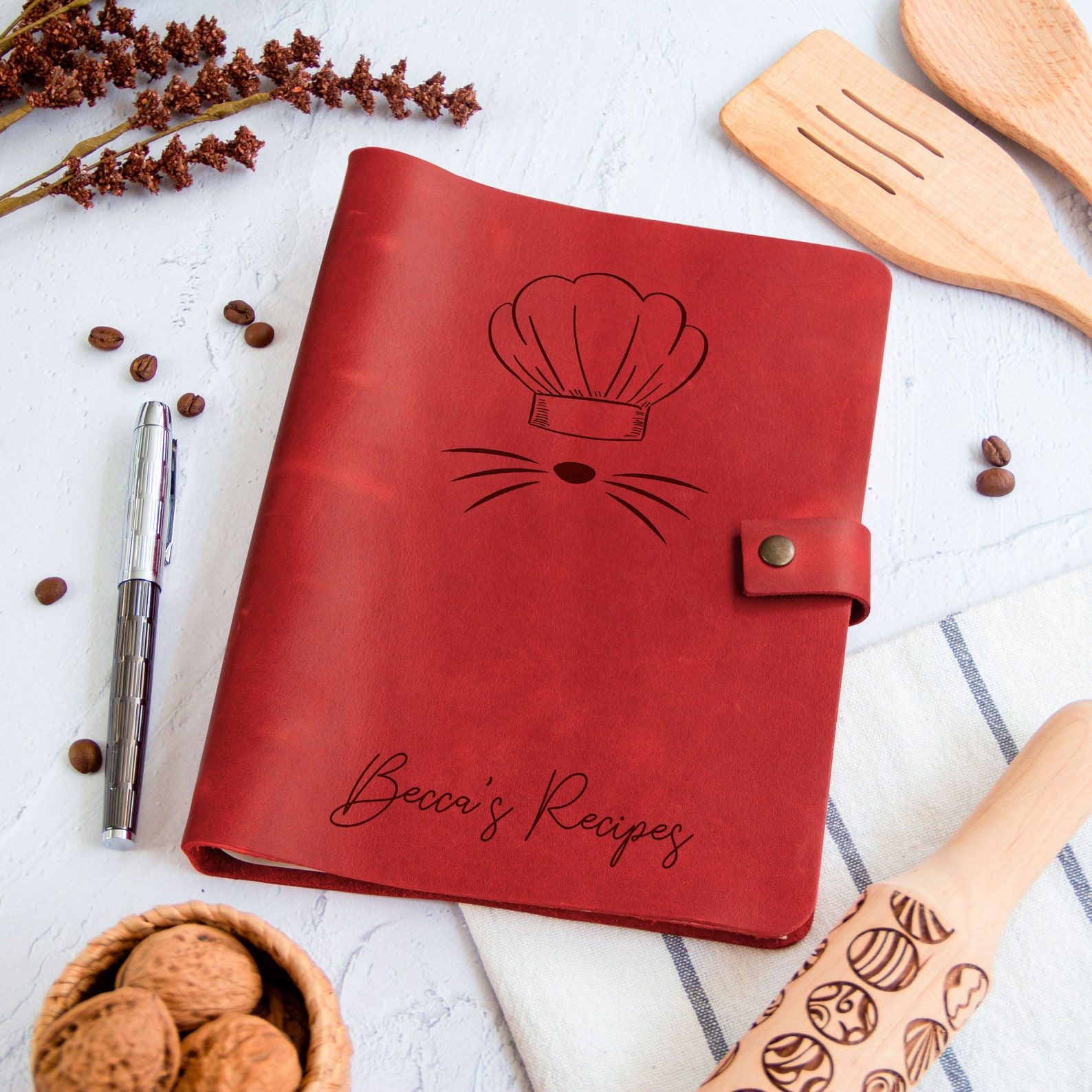 Moms Recipe Book Binder Custom Family Cookbook Personalized - Etsy