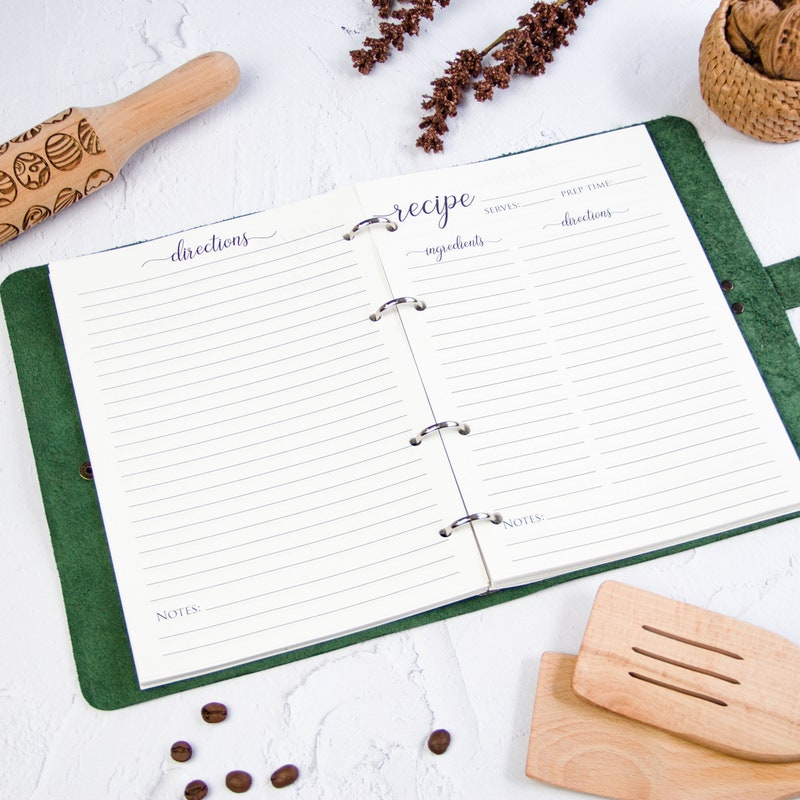 Refillable Journal - Etsy