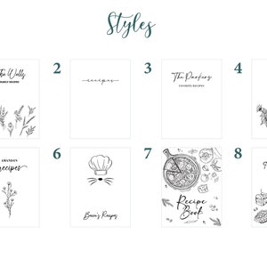 Family Heirloom Recipe Book Binder/ Personalized Cookbook/ - Etsy