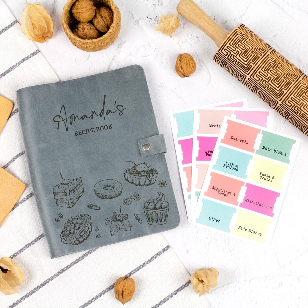 Family Heirloom Recipe Book Binder/ Personalized Cookbook/ - Etsy
