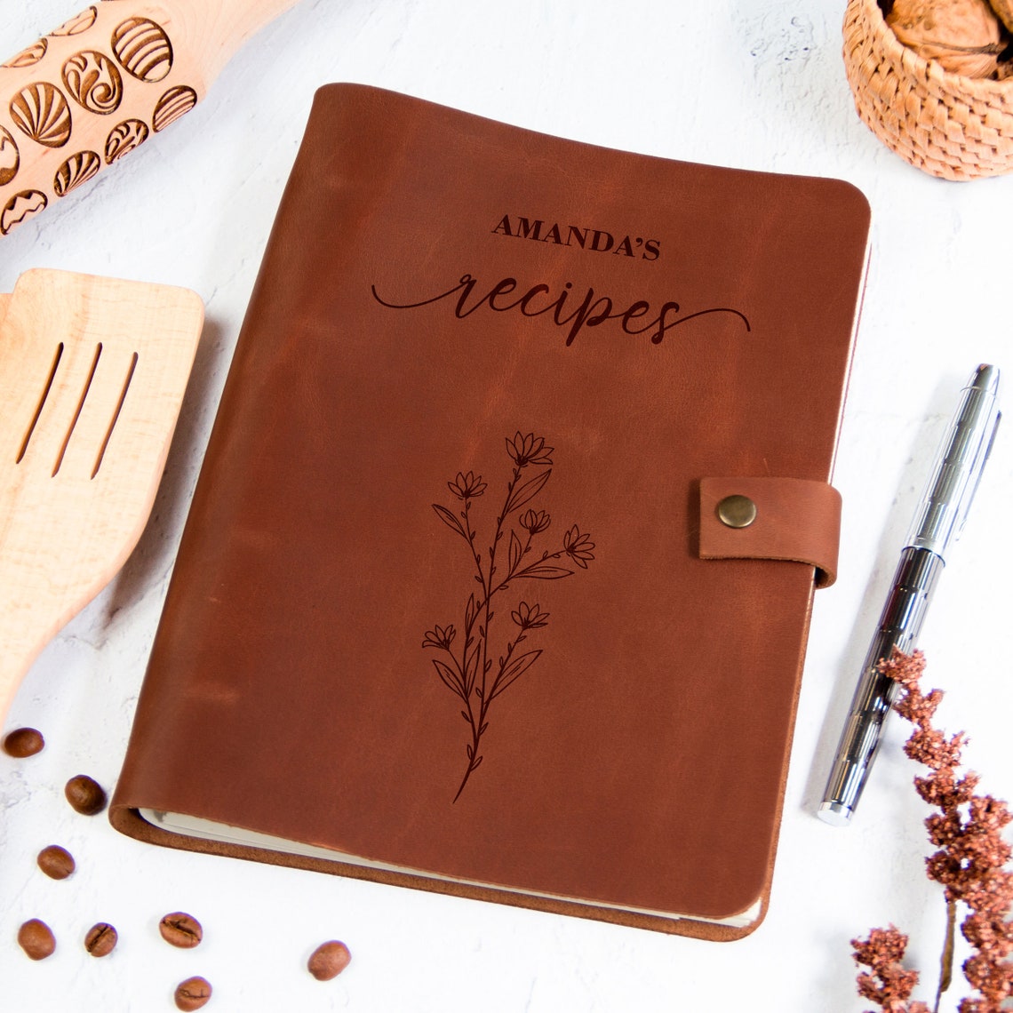 Personalized Recipe Book Binder Birthday Gift for Daughter | Etsy