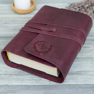 Custom Bible Book Cover Personalized Leather Bible Cover - Etsy