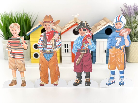 Boy Paper Doll-printable Paper Dolls-instant Download-diy | Etsy