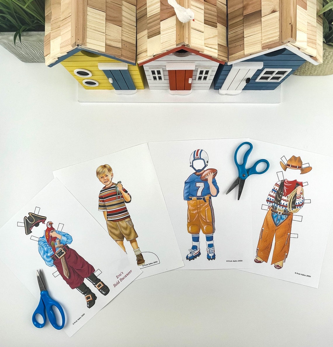 Boy Paper Doll-printable Paper Dolls-instant Download-diy | Etsy