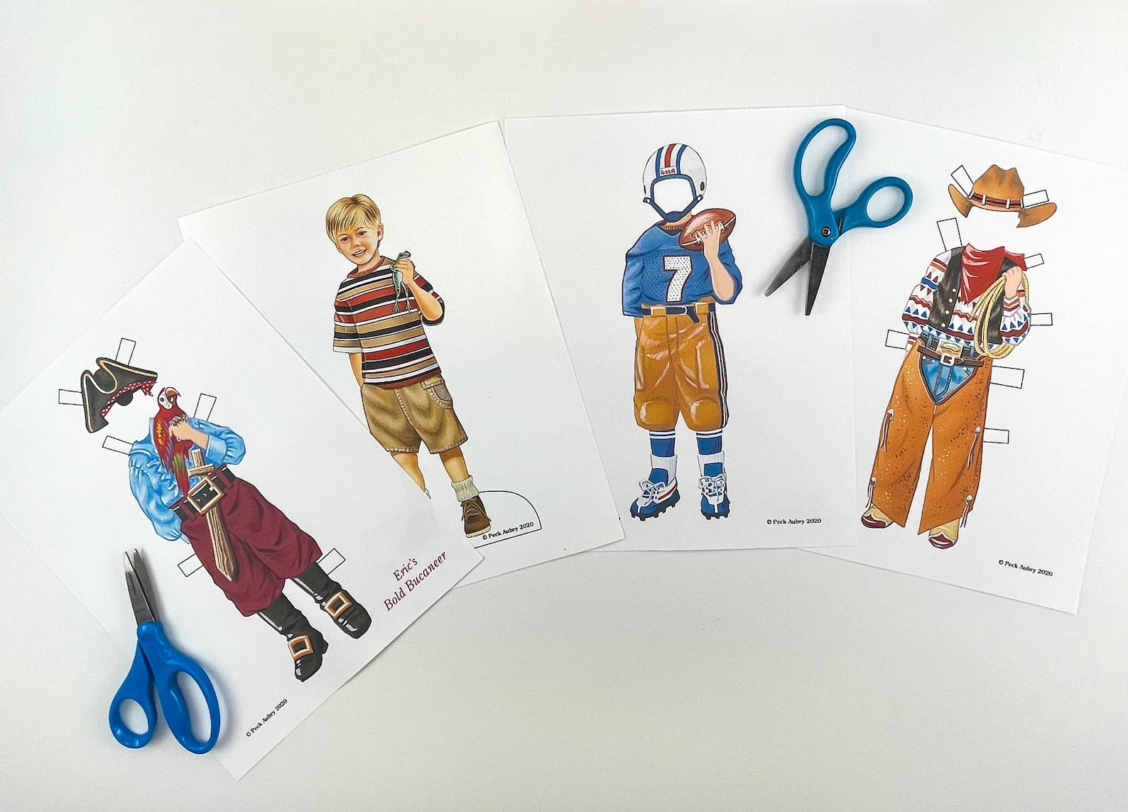 Boy Paper Doll-printable Paper Dolls-instant Download-diy Paper Craft ...