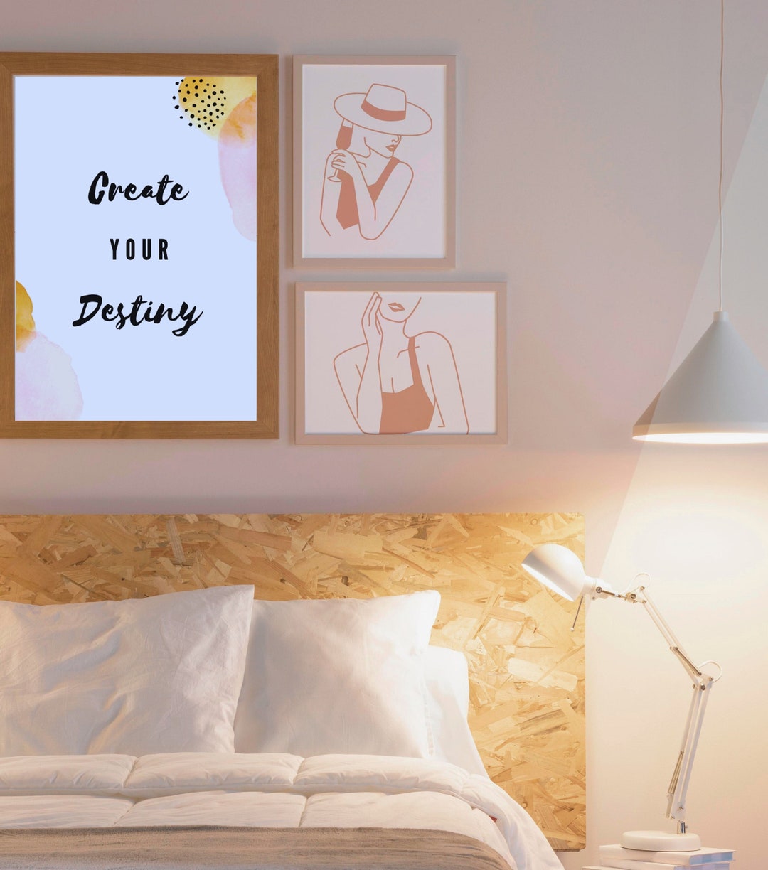 Create Your Destiny Motivational Quote Digital Print Wall Poster ...