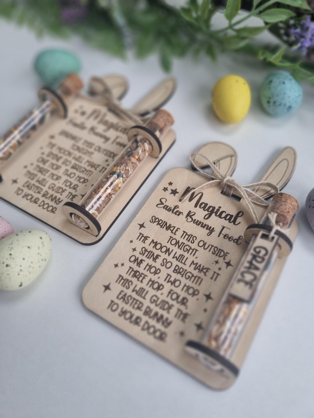 Personalised Easter Bunny Food, Magic Easter Bunny Food, Easter Box ...