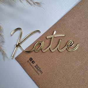 Acrylic Happy 60th Birthday Cake Topper and Name Cake Charm, Gold ...