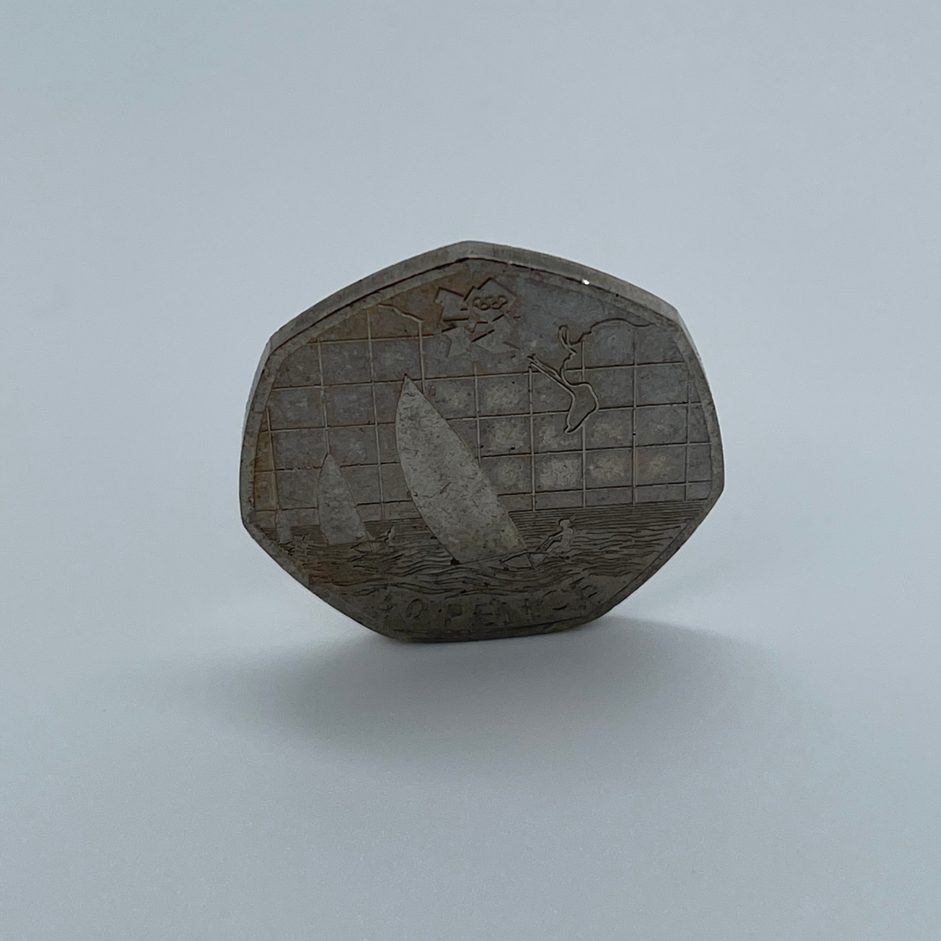 2011 London Olympics Sailing 50p Fifty Pence Coin Circulated ...