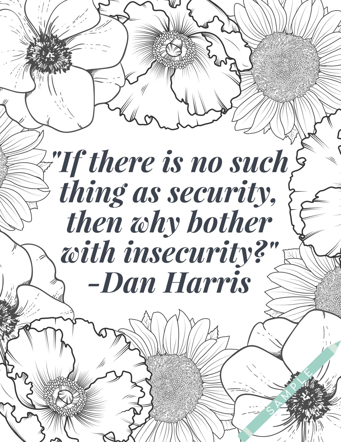 20 Motivational Colouring Pages (PDF) - Printable Colouring Book ...